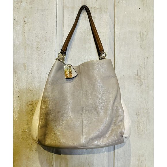 Coach | Bags | Coach Phoebe Shoulder Bag Exotic Colorblock Pebble ...